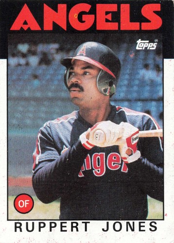 Ruppert Jones California Angels 1986 Topps Baseball Card #464 | eBay