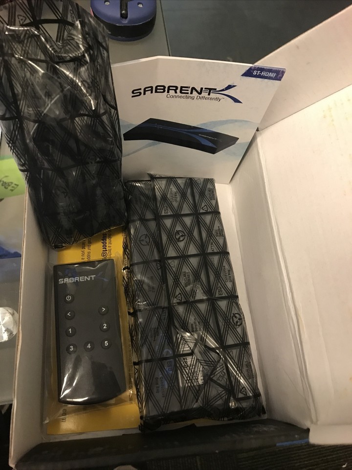 Sabrent HDMI 5 port Switch w/remote | eBay