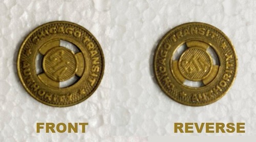 CHICAGO Transit Authority CTA SUBWAY Token | eBay