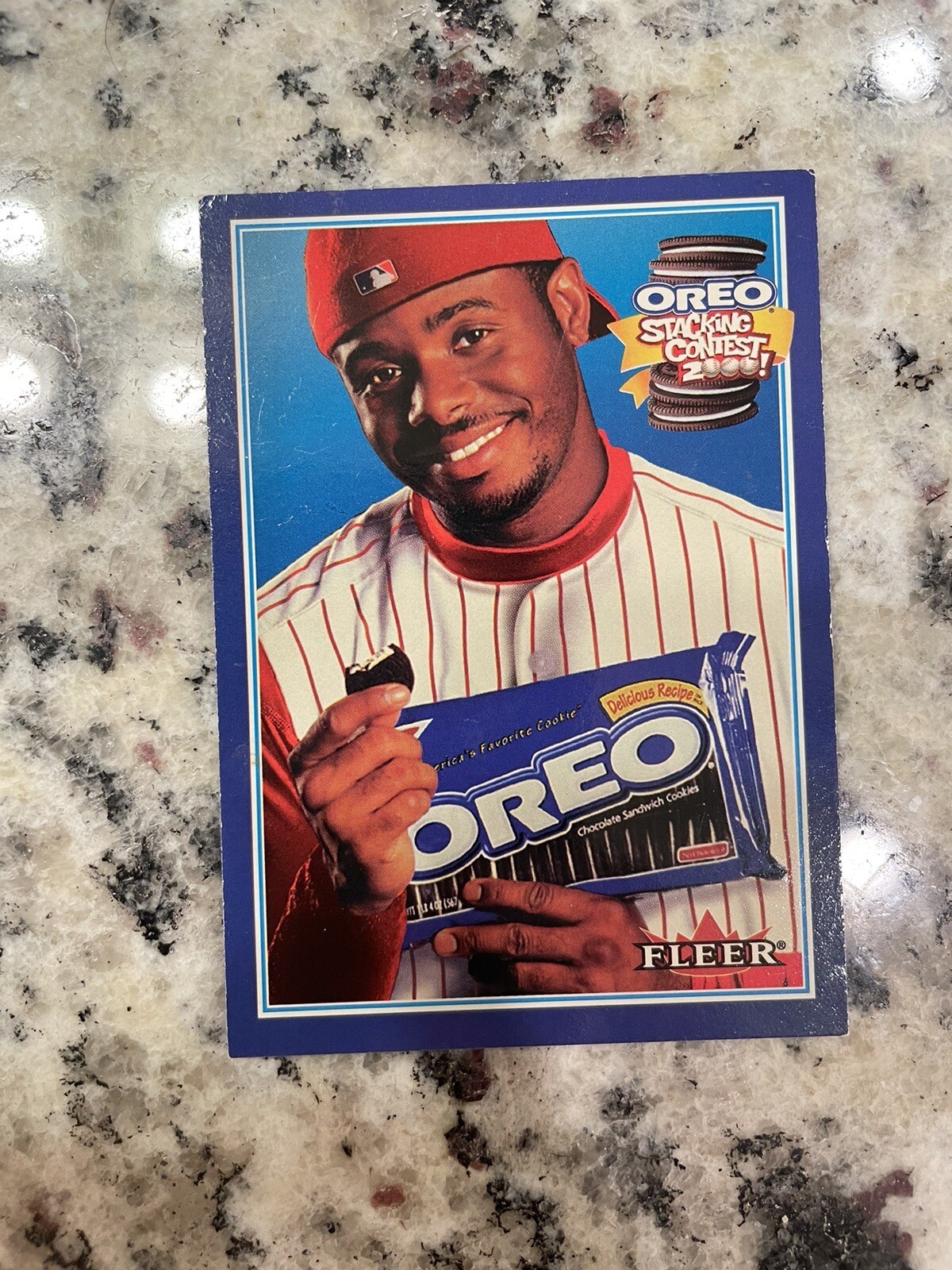 2000 Fleer / Skybox Ken Griffey Jr. Oreo Stacking Contest Baseball Card ...