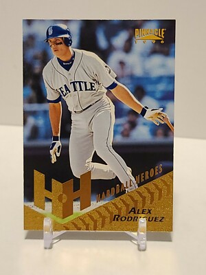 1996 PINNACLE HARDBALL HEROES ALEX RODRIGUEZ #275 SEATTLE MARINERS NM ...