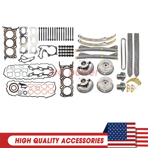 Timing Chain VVT Gears Head Gasket Bolts Kit For 3.3L 13-20 Kia Sorento ...