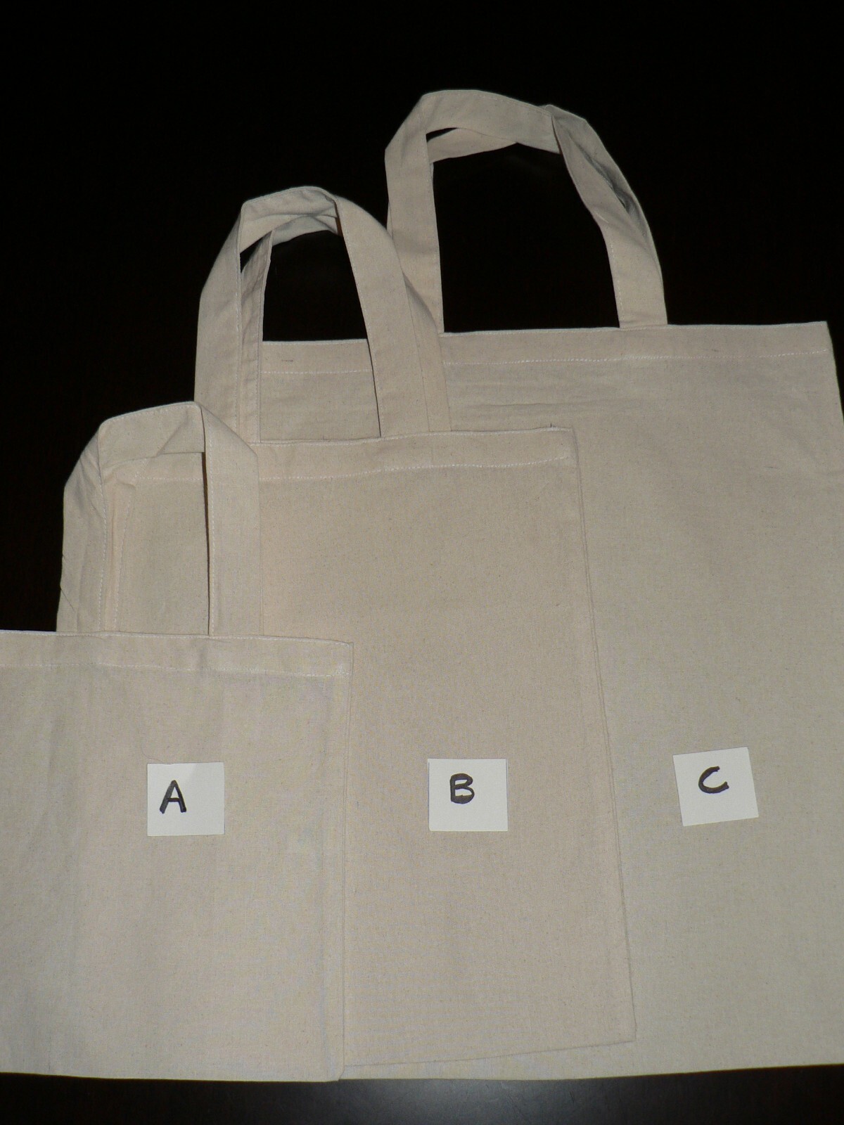 Handmade Calico Handle Bags | eBay