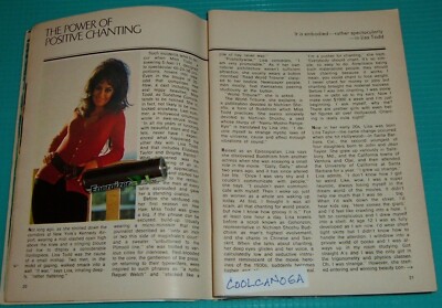 1971 TV GUIDE ARTICLE~ACTRESS LISA TODD HEE HAW GAL SUNSHINE CORNSILK ...