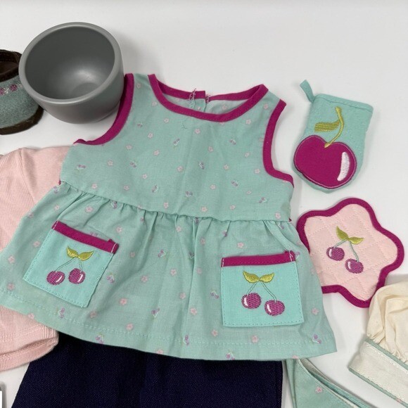 American Girl Weekend Cooking Baking Outfit, coconut baking outfit ...