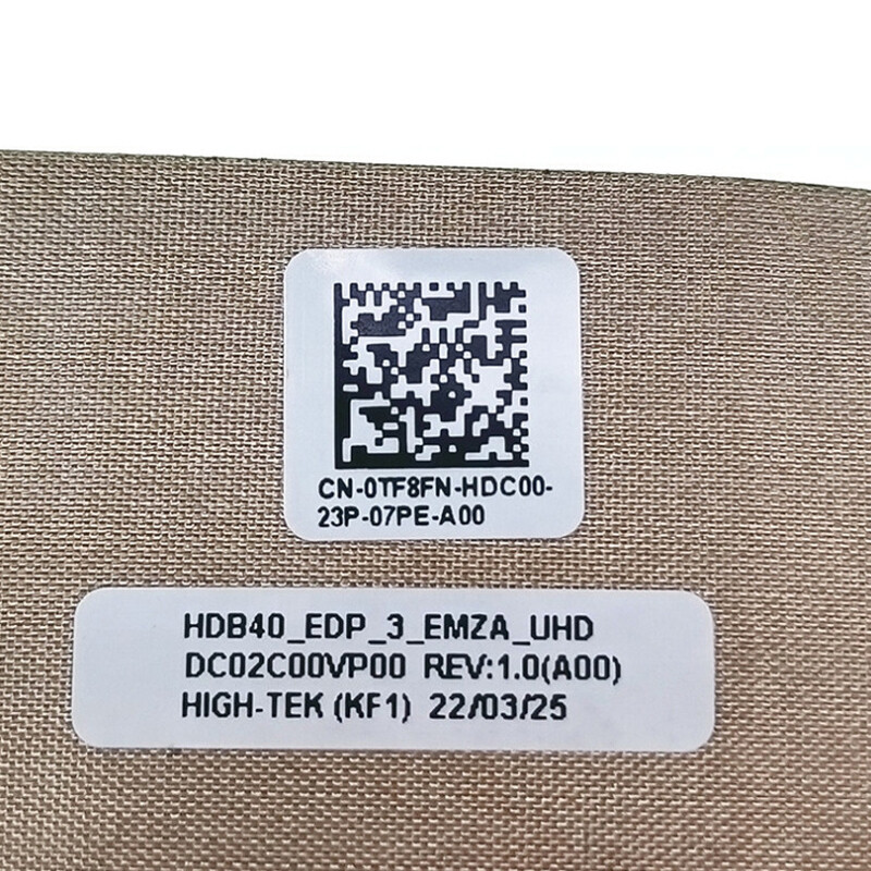 Dell Latitude 7430 E7430 HDB40 EDP 3 EMZA UHD 4K LCD Screen Cable TF8FN ...