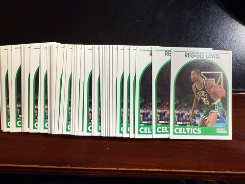 1989-90 NBA ROOKIE CARD LOT (40) REGGIE LEWIS NRMT CARD #17 | eBay