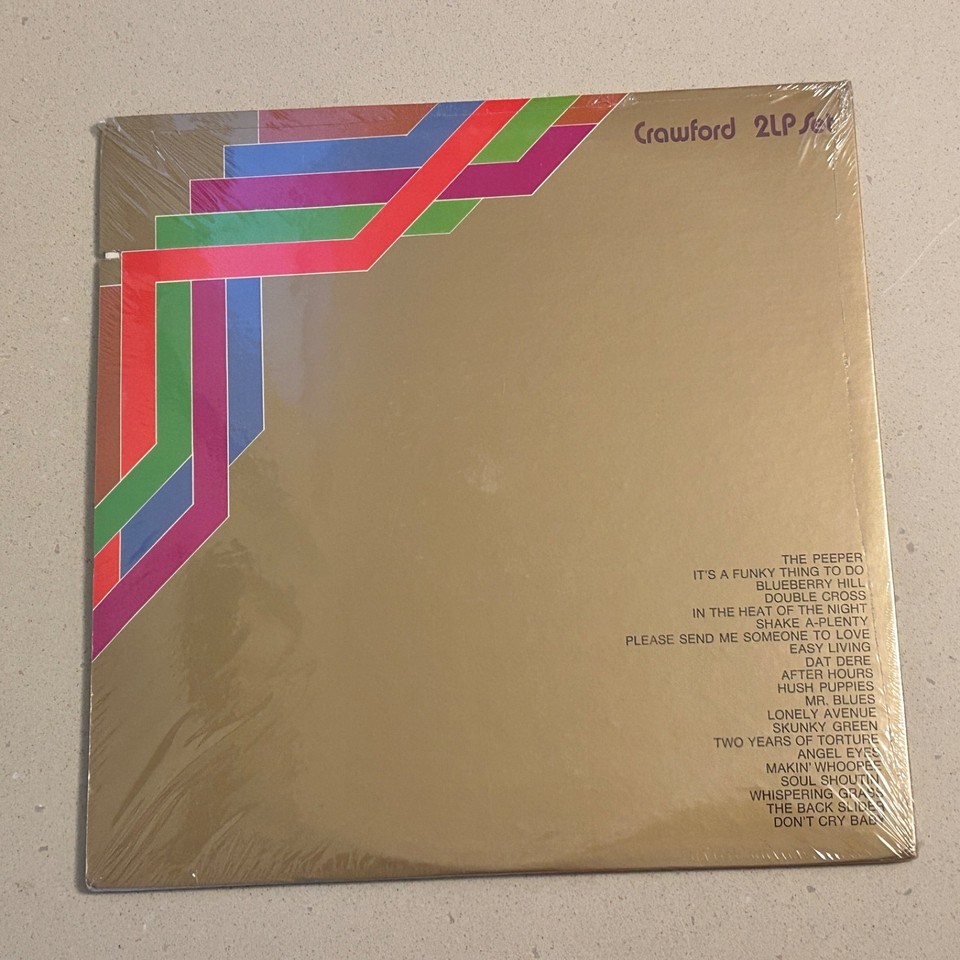 Sealed!! Hank Crawford "The Art Of The Atlantic Years" Jazz Vinyl 2X LP ...