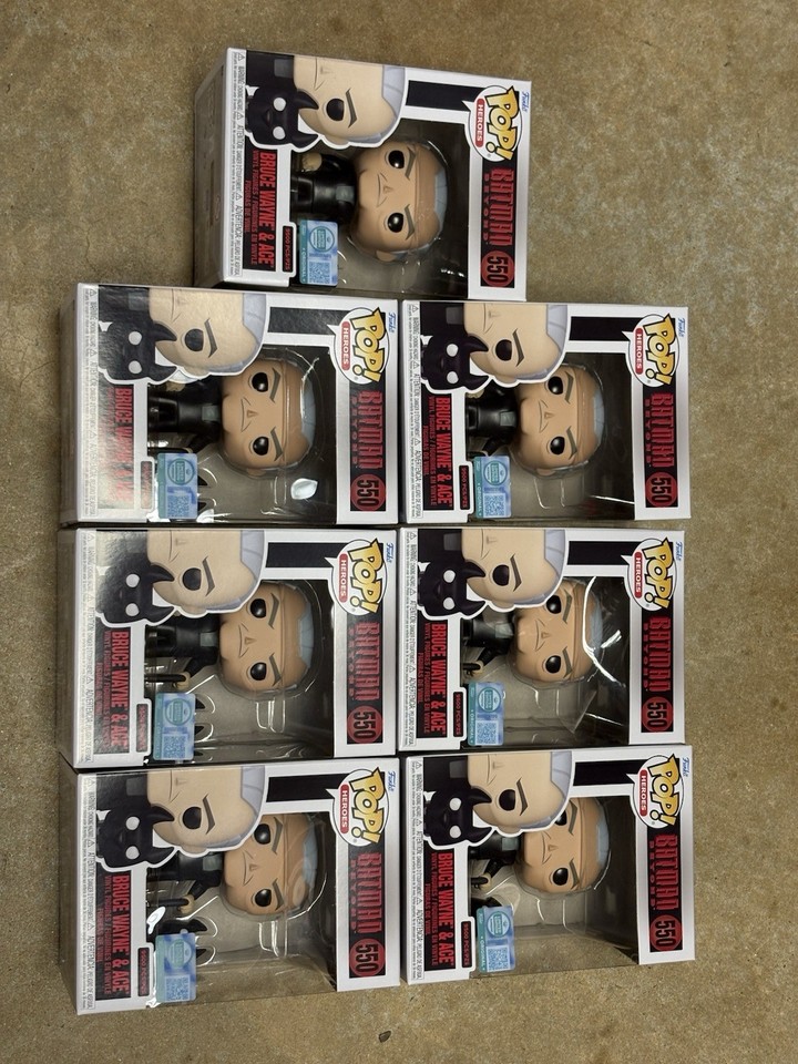 Funko Pop! Vinyl: Batman Beyond #550 Bruce Wayne & Ace LE 9500pcs IN ...
