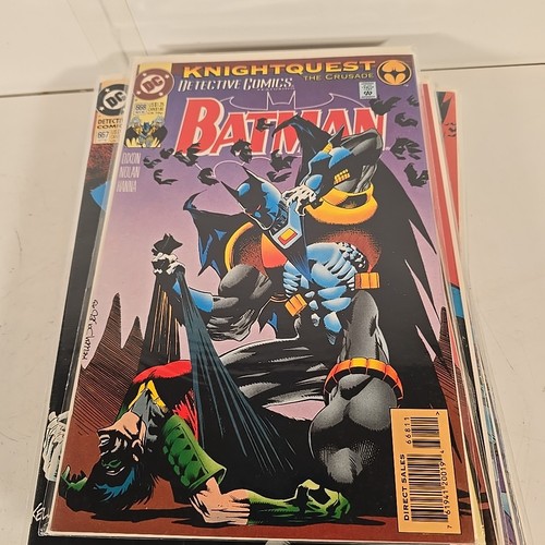 Detective Comics Batman Lot Of 13 Boarded #638-640, #650-652, #654-656 ...