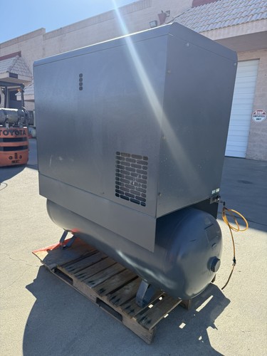 USED 15HP ATLAS COPCO GX11FF With Built In Dryer Rotary Screw ...