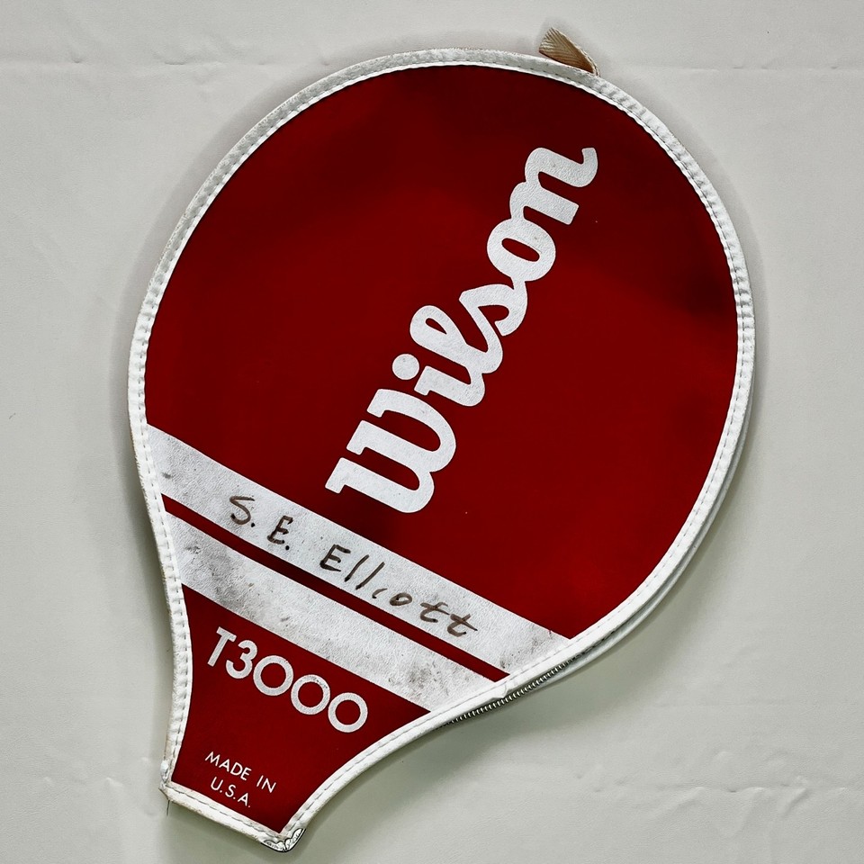 Vintage 1970s Wilson T3000 Zippered Tennis Racquet Cover No Strap No ...
