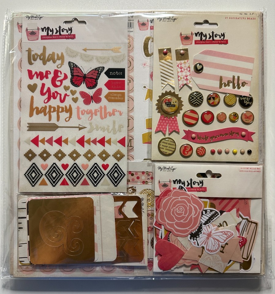 My Mind's Eye 12x12 Scrapbook Kit-Variations-Palm Beach, On Trend 2 ...