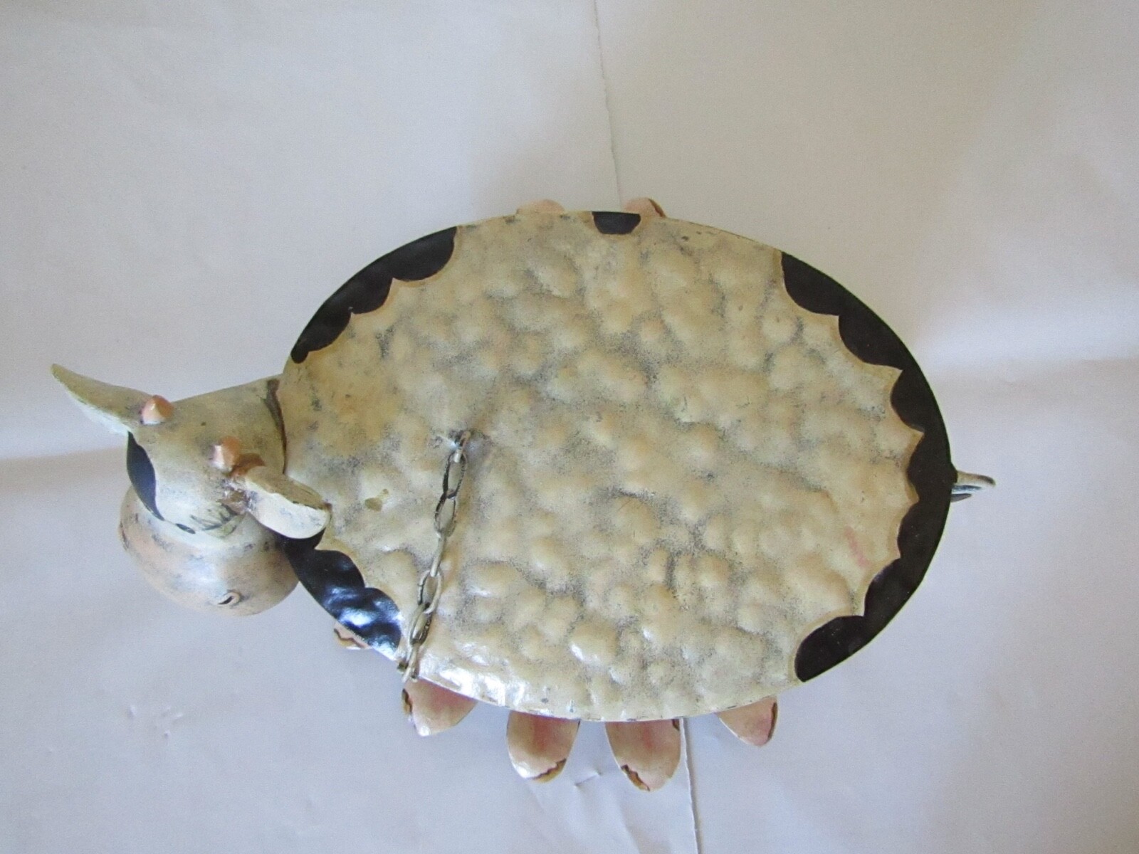 Holstein Cow & Sunflower Birdhouse - Metal Hanging Rustic Country Farm ...