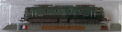 Locomotive SNCF 1/160 - CC 7121 - Del Prado | eBay