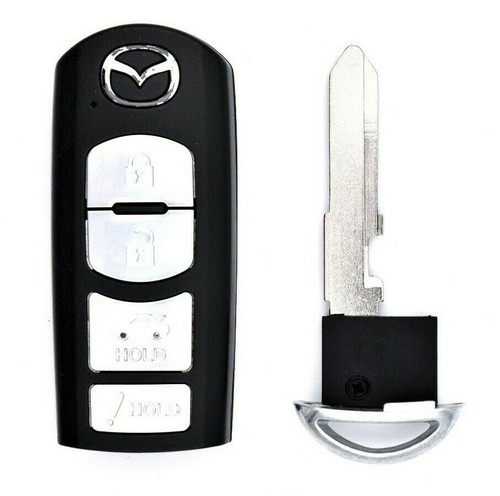 OEM Mazda 6 3 MX-5 Miata Keyless Entry Remote Smart Key Fob WAZSKE13D01 ...