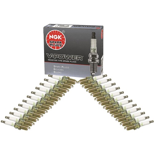 NGK Spark Plug Set (24 Pieces) (V-Power) (Gap 0.036) | eBay
