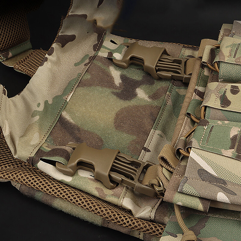 2Pcs Buckles Side Release Buckle Quick Attach Surface Mount CS Hunting ...