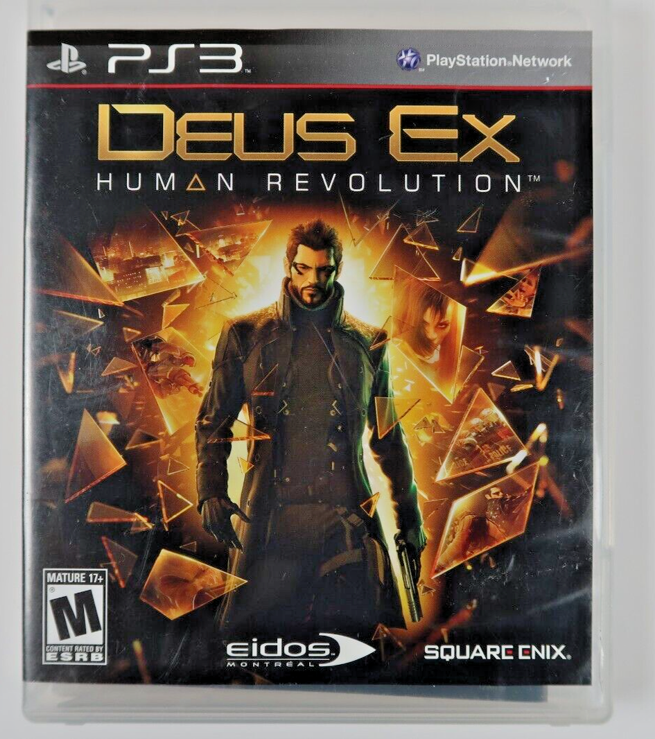 Deus Ex: Human Revolution (Sony PlayStation 3, 2011) Used PS3 Complete ...