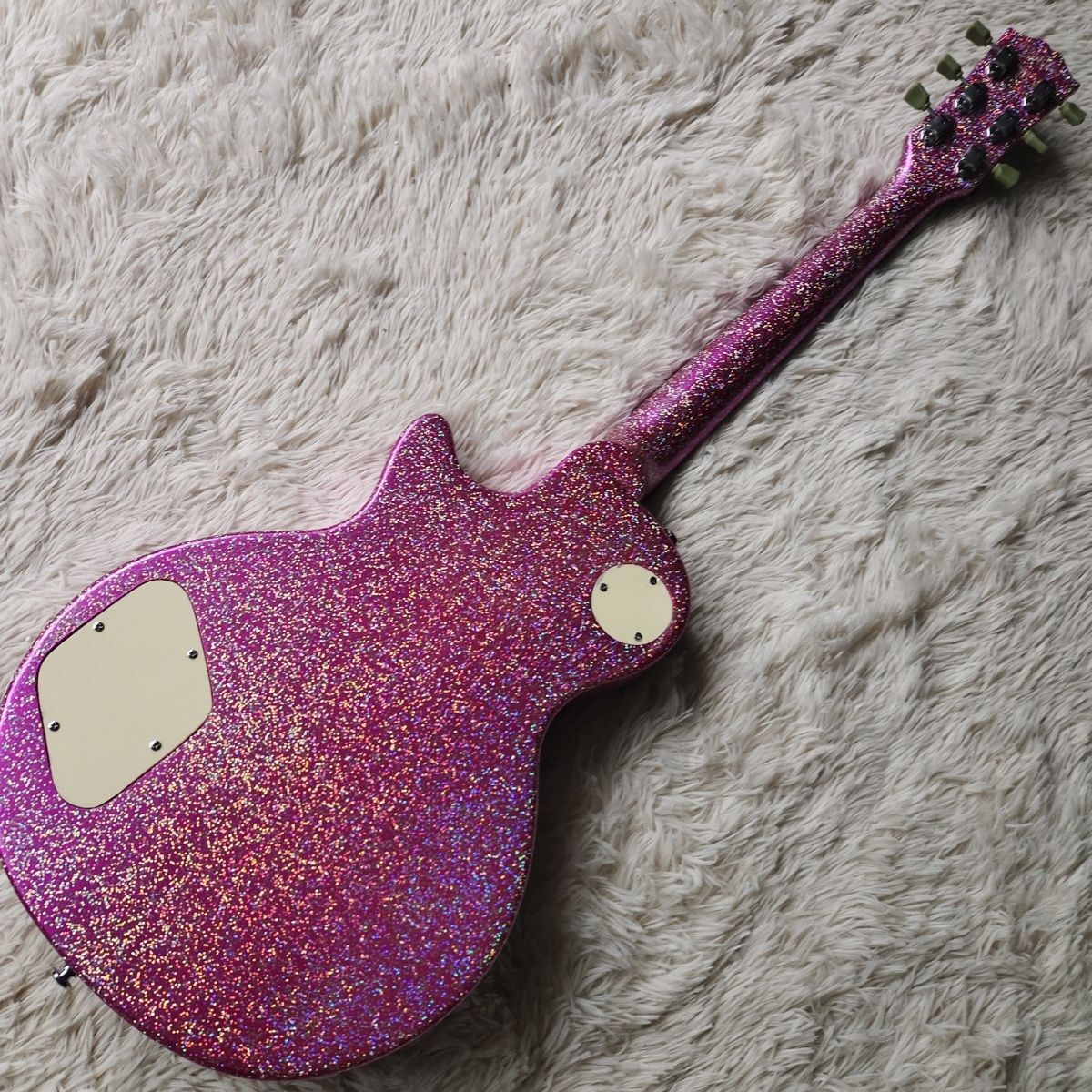 Pink Sparkle Electric Guitar