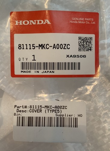 Honda 2018-20 Goldwing GL1800, Lower Side Trunk Cover 81115-MKC-A00ZC New | eBay