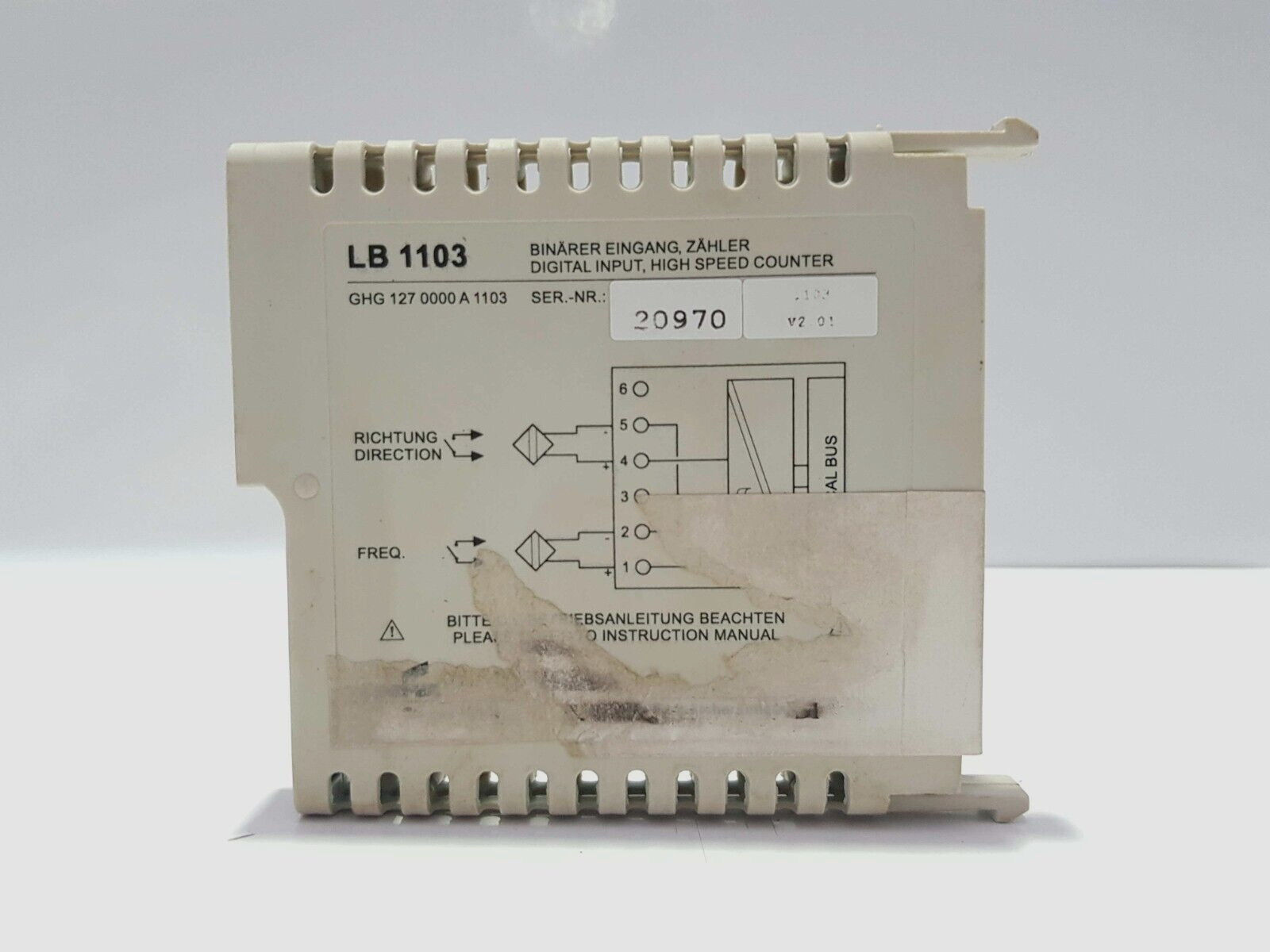 CEAG LB 1103 DIGITAL INPUT HIGH SPEED COUNTER MODULE | eBay