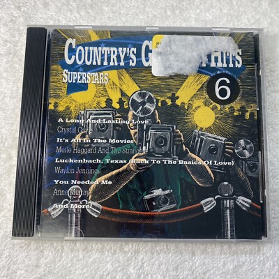 Country's Greatest Hits, Vol. 6: Superstars by Various Artists (CD, Jul ...