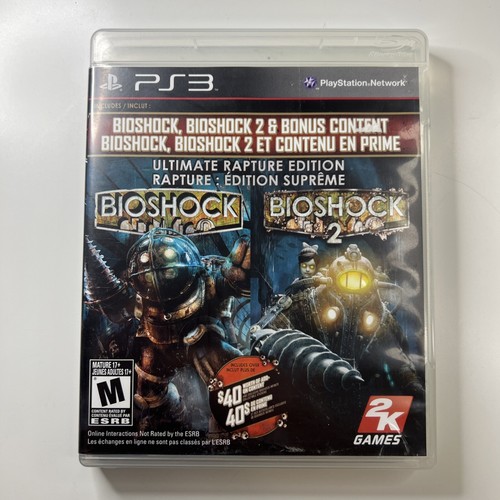 Bioshock - Ultimate Rapture Edition - Sony PS3 - Complete - CIB ...