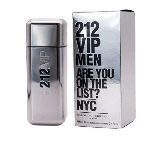 212 VIP by Carolina Herrera * Cologne for Men * 3.4 oz * BRAND NEW IN ...