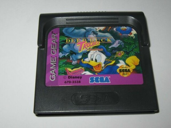 Deep Duck Trouble Starring Donald Duck (Sega Game Gear, 1994) for sale ...