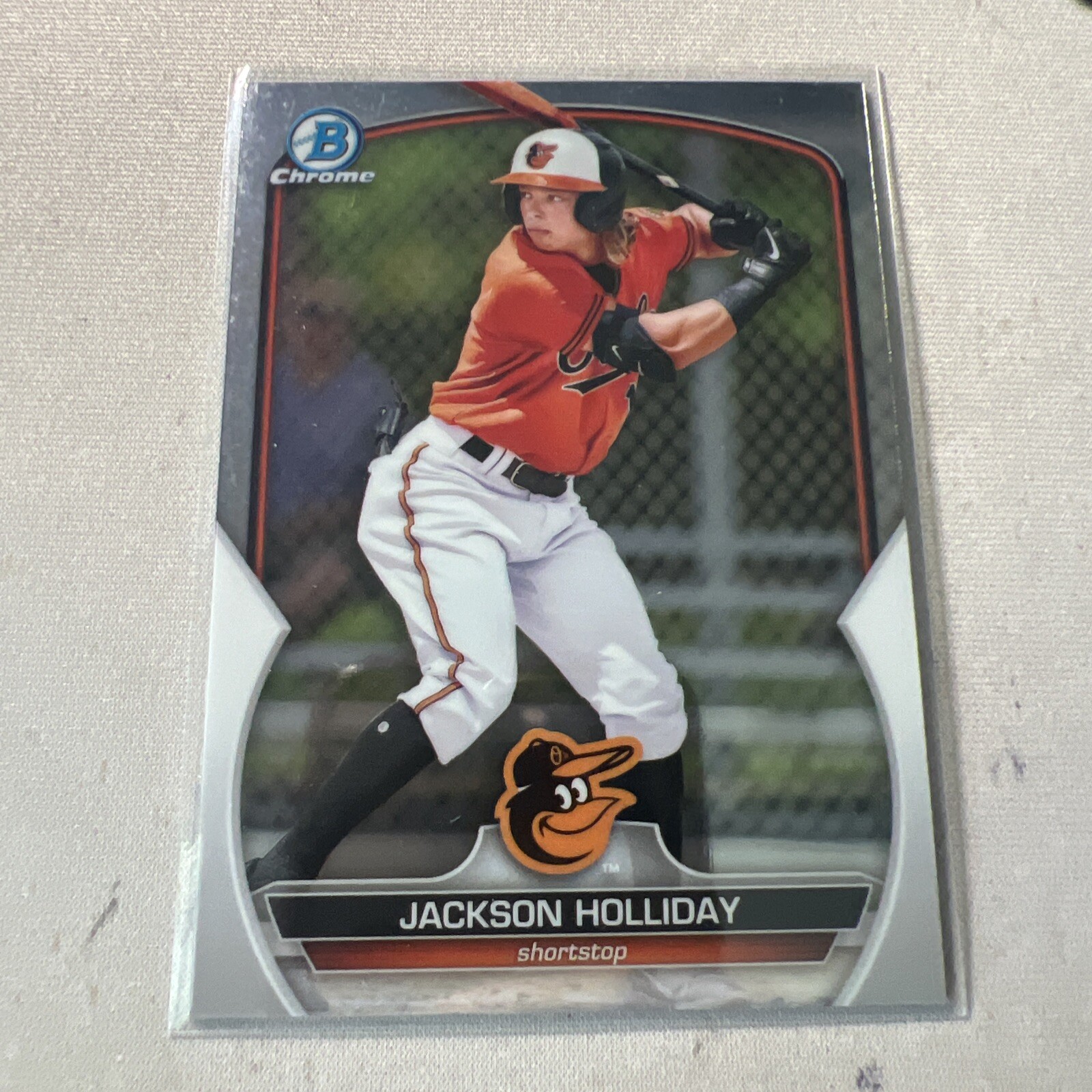 Jackson Holliday 2023 Bowman Chrome ROOKIE CARD Prospects #BCP-20 ...