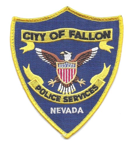 NEVADA- RARE - OLD STYLE-CITY OF FALLON POLICE DEPT-CHURCHILL COUNTY ...