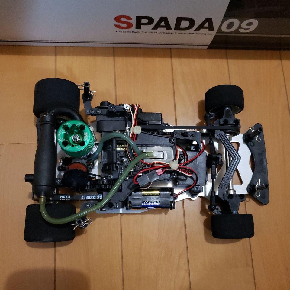 1/12 Kyosho Spada 09 Rc Car 2-Speed Never Run Nitro Engine On-Road ...