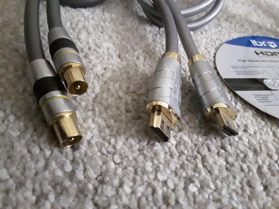 Ibra TV Aerial Coax M - M Cable & HDMI 2.0 High Speed Cables | eBay UK