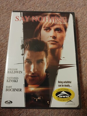 Say Nothing (DVD, 2001) William Baldwin, Nastassja Kinski | eBay