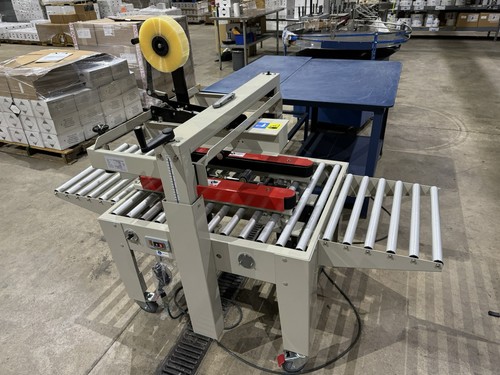 Industrial Tape machine, Case Taper, Wheeled, NEW Tape Machine, Semi ...