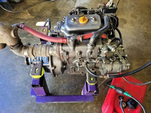 Yanmar 2QM15 , Marine Diesel Engine with gear box runs perfect | eBay