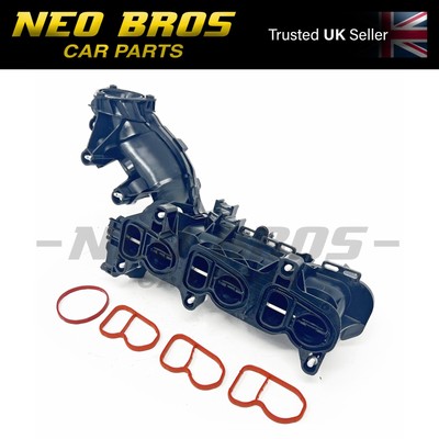 OEQ Intake Inlet Manifold & Swirl Flaps BMW 1 Series 114d 14- B37 ...