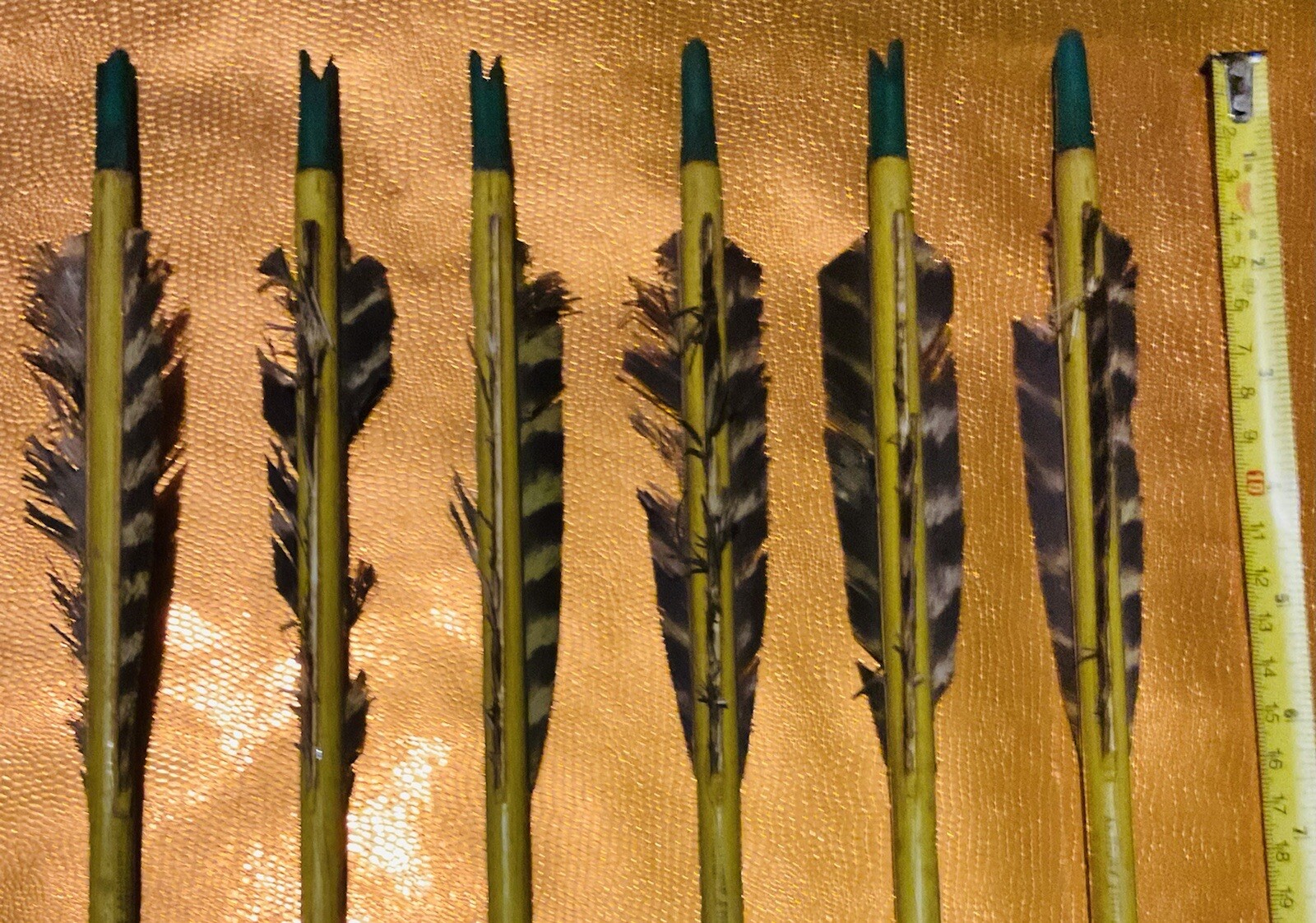 6 VINTAGE RAULF ARCHERY ARROWS W RARE HILLS HORNET ARROWHEADS ANTIQUE ...