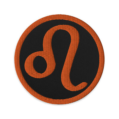 Zodiac Sign Leo Embroidered Patch Astrology Horoscope Iron On Applique ...
