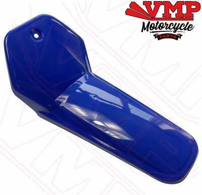 Yamaha PW80 PY80 Front Fender Mudguard Number Plate Body Plastic Blue ...