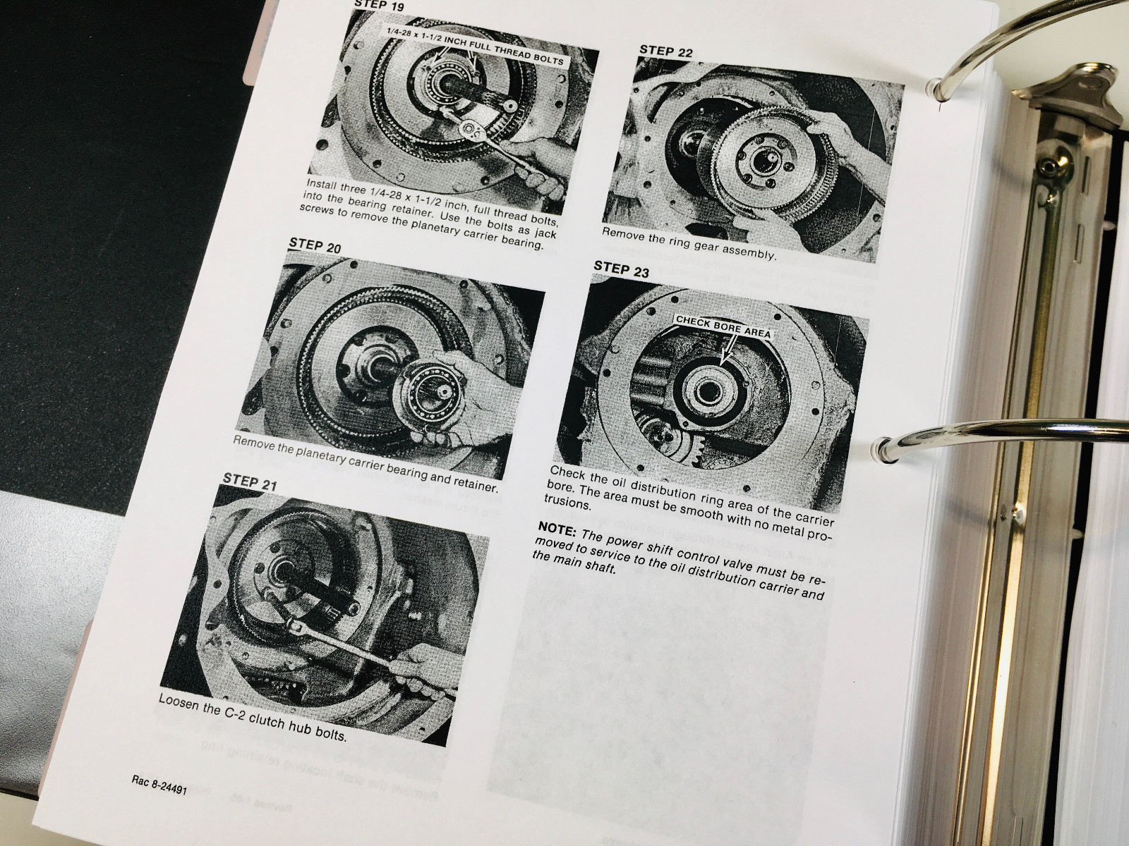 Case IH 1896 2096 Tractor Service Repair Manual Technical Shop Book ...