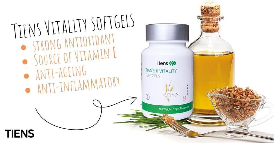 TIENS Vitality Softgels - Essential Nutritional Support for Energy ...