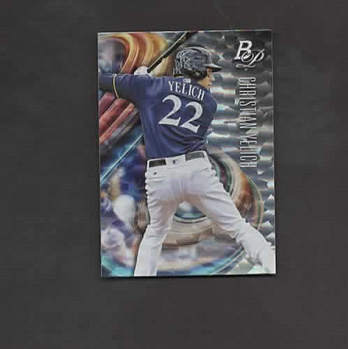 2018 Bowman Platinum Ice Parallel #25 CHRISTIAN YELICH | eBay