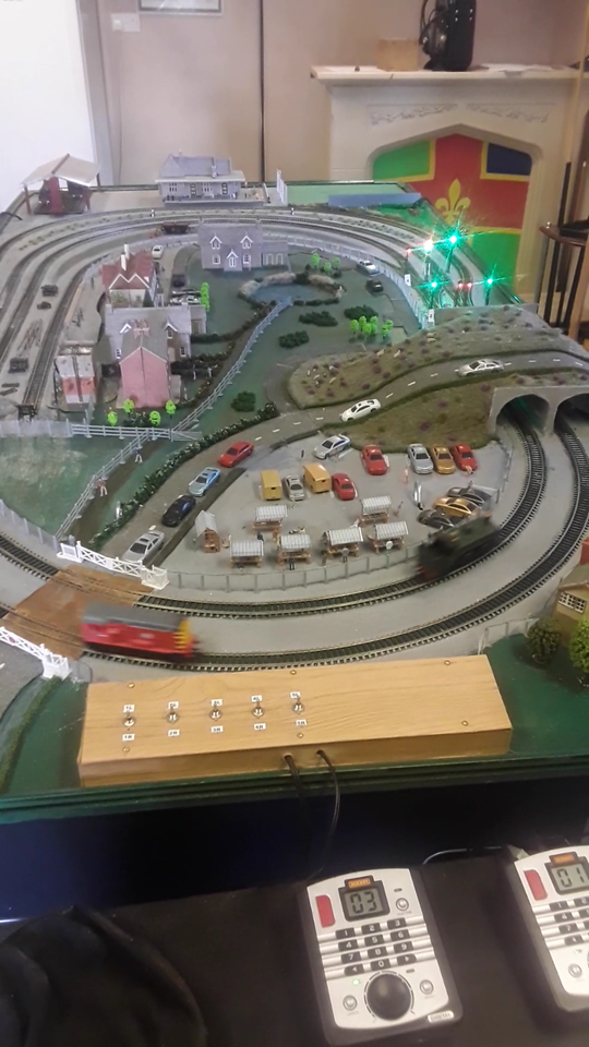 model train set 00 gauge digital dcc, project made during Covid. | eBay UK
