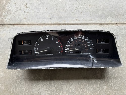 1989-1991 Toyota 4Runner Pickup Gauge Instrument Cluster SR5 3.0L V6 ...