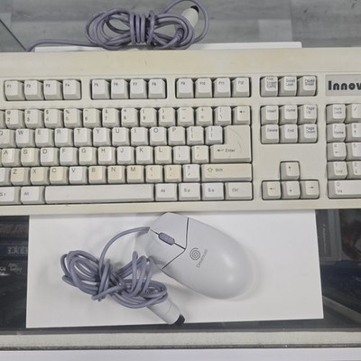 Sega Dreamcast Official Mouse And Innovation Keyboard | eBay