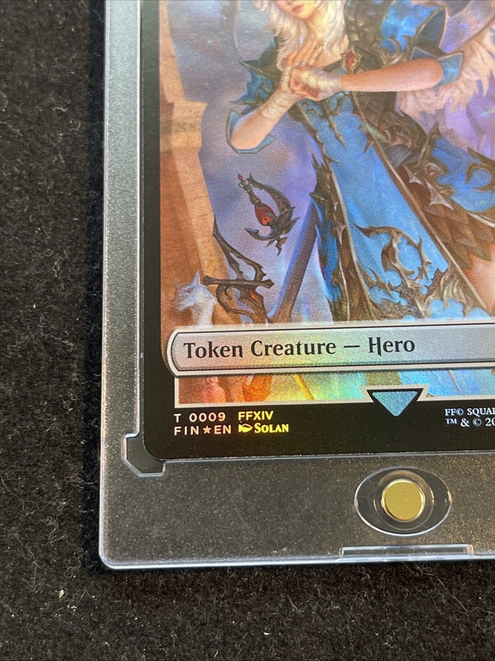 Hero (0009) Treasure (0023) Double-Sided Token Final Fantasy Foil | eBay