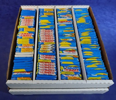 FULL 3200 COUNT BOX OF 1989 TOPPS BASEBALL WAX PACK MIS-WRAPPED LOT ...