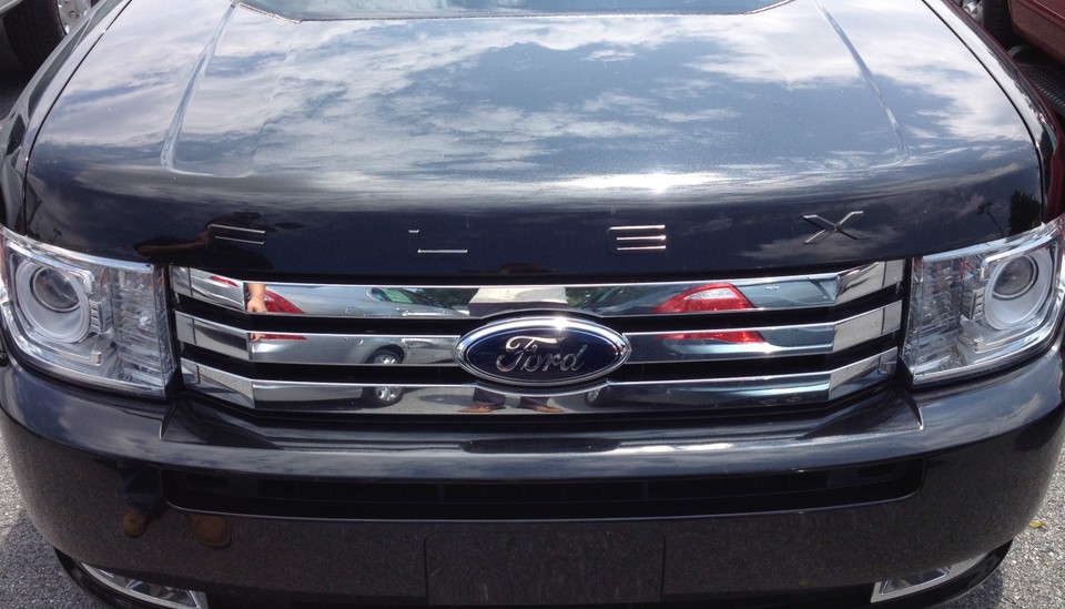 OEM 2011-2016 Ford Flex Titanium Black Hood Letters Emblem - Limited ...